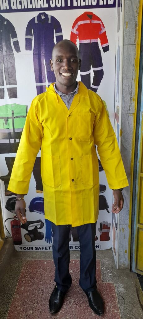 Yellow Dust coat - Tekiria General Suppliers LTD