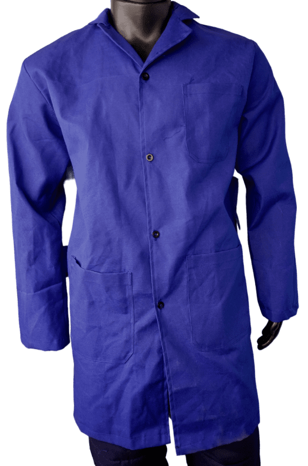 Royal Blue Dust Coats - Tekiria General Suppliers LTD